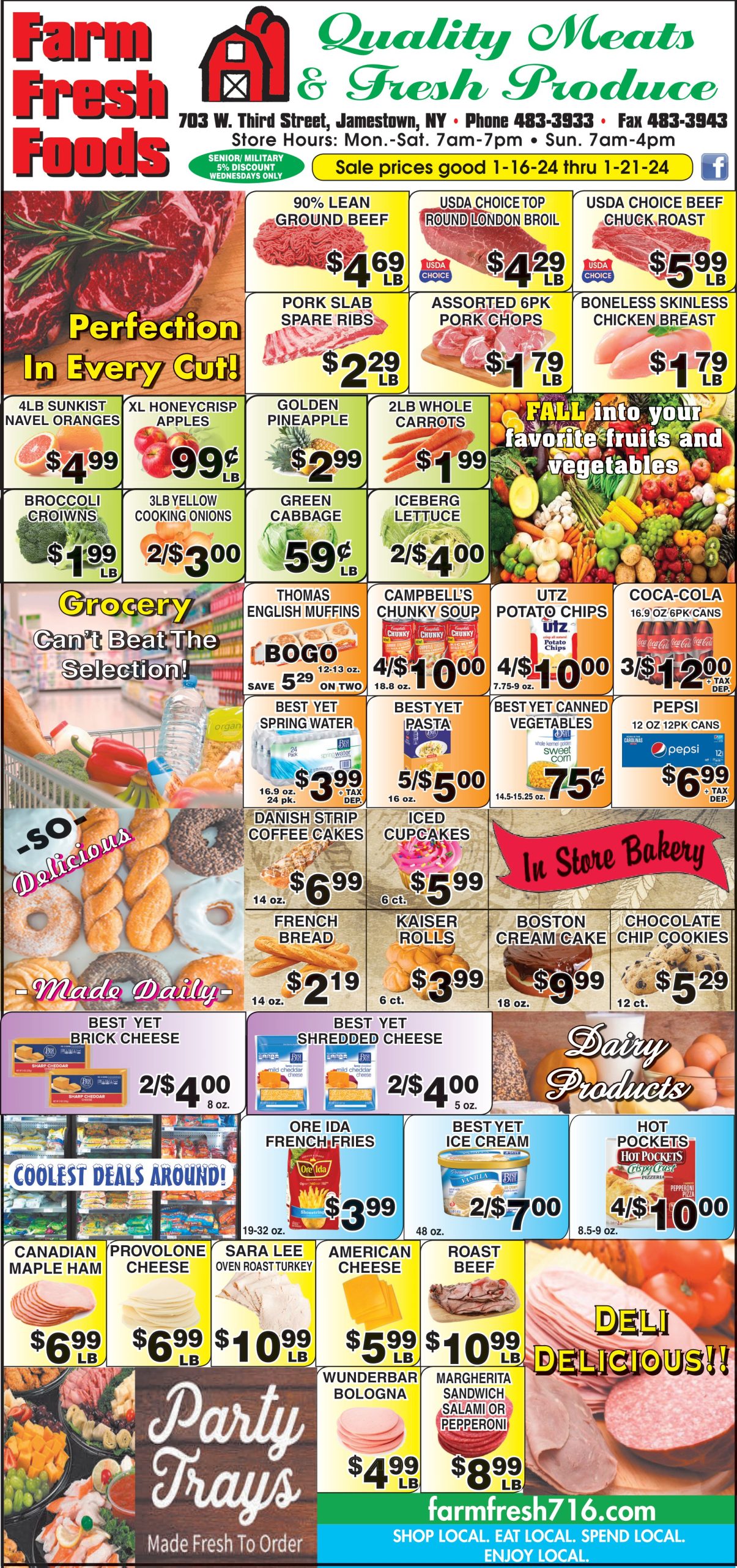 Weekly Ad | Grocery Store Jamestown & Lakewood, NY | Sandwich Shop